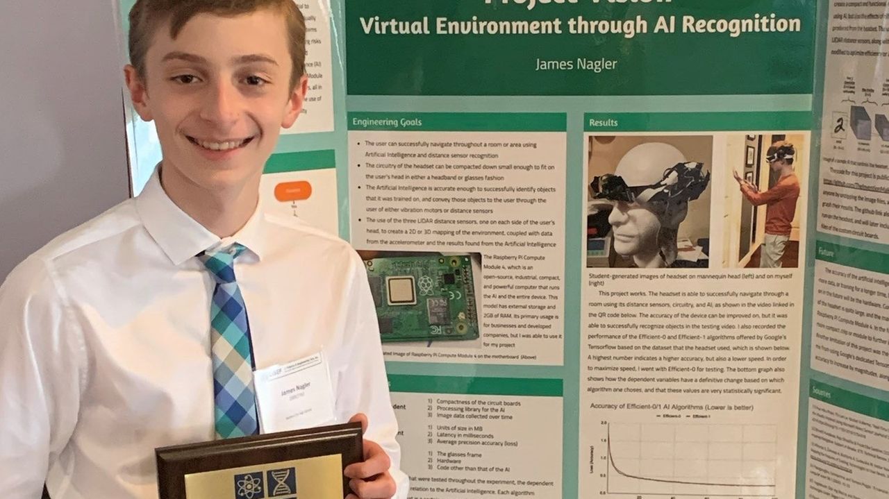 School Notebook: 21 named first-place winners in LISEF - Newsday