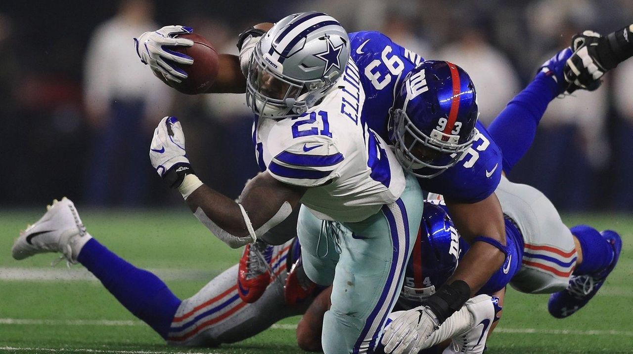 Giants LB B.J. Goodson a real throwback - Newsday