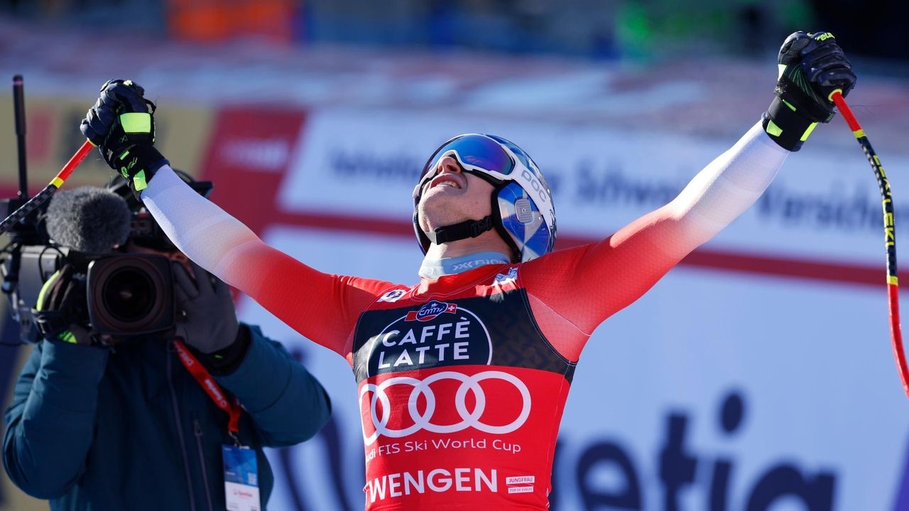 Odermatt edges Sarrazin in World Cup downhill marred by serious crash ...