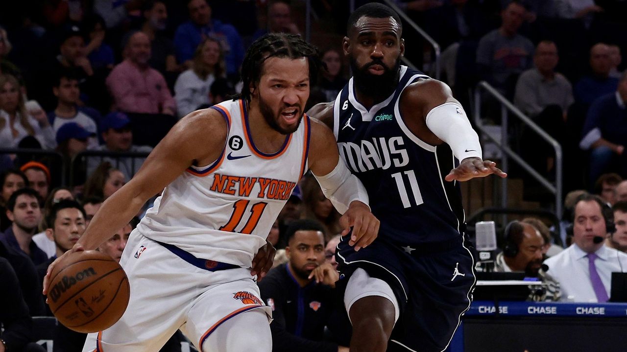 Despite loss, Jalen Brunson happy to greet old friends on Mavericks ...