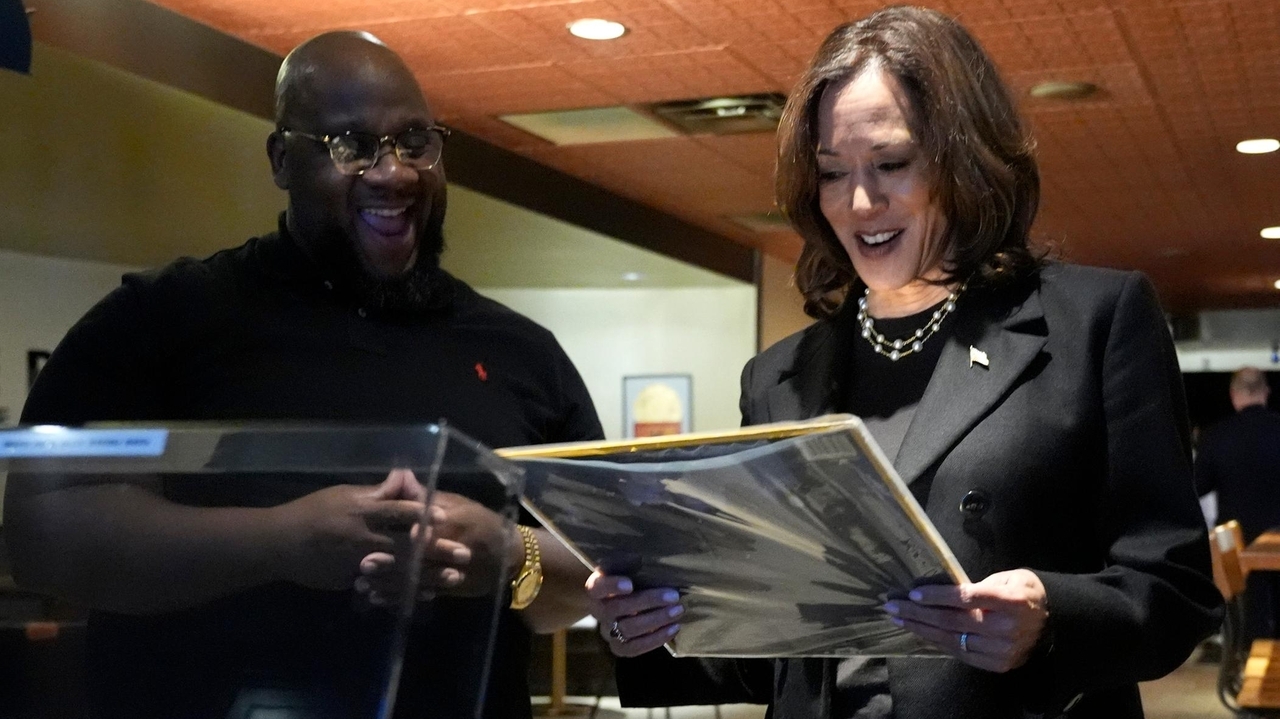 Harris announces a new plan to empower Black men as she tries to ...