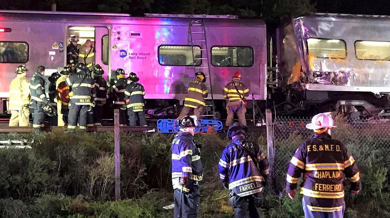 LIRR: Work train derailed, was stuck in path of oncoming train - Newsday