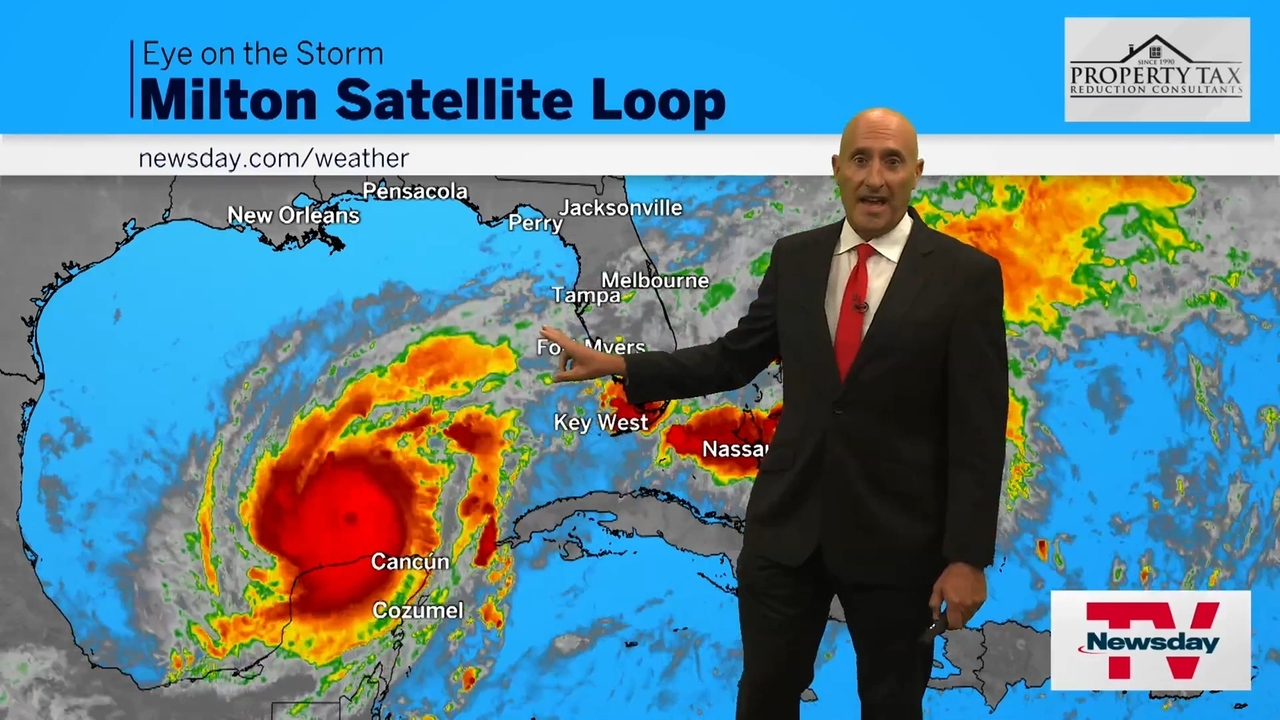 Tracking Hurricane Milton's approach toward Florida - Newsday