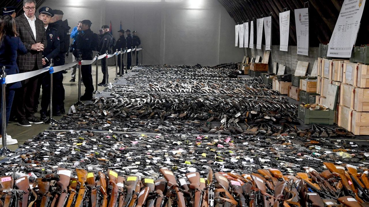 13,500 weapons collected in amnesty, including rocket launchers ...