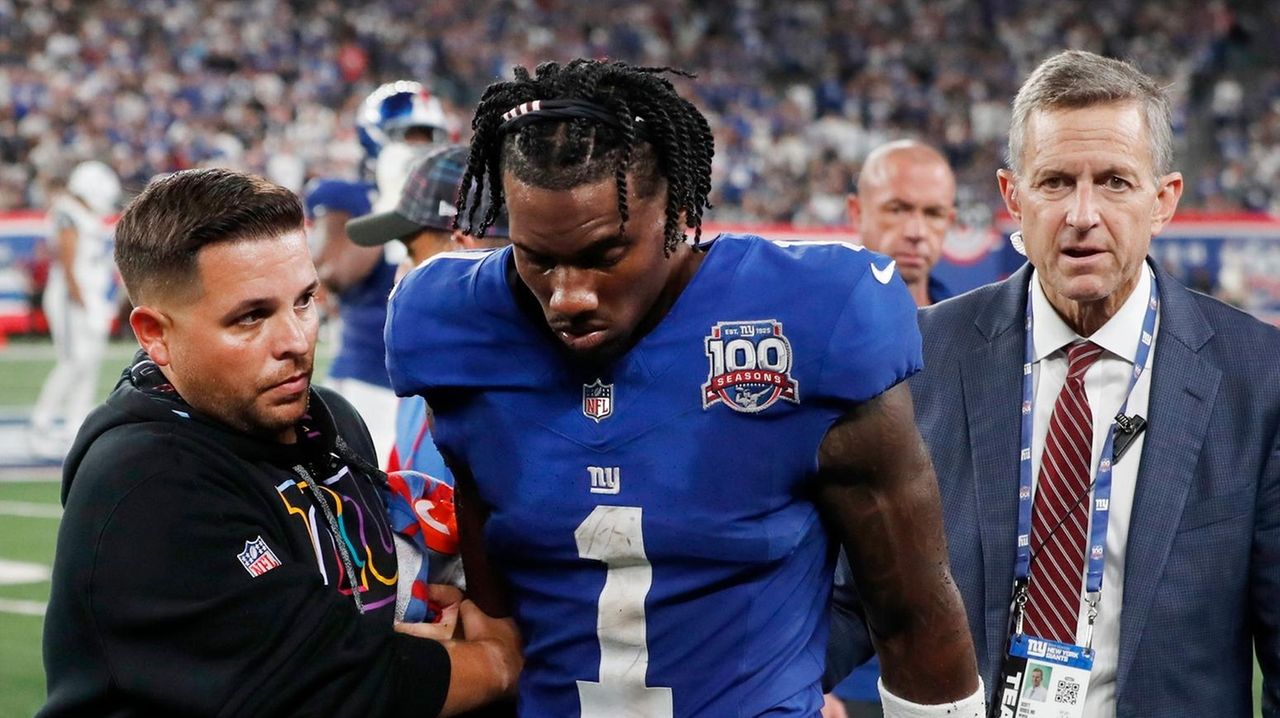 With Giants' Malik Nabers still in concussion protocol, Daniel Jones ...
