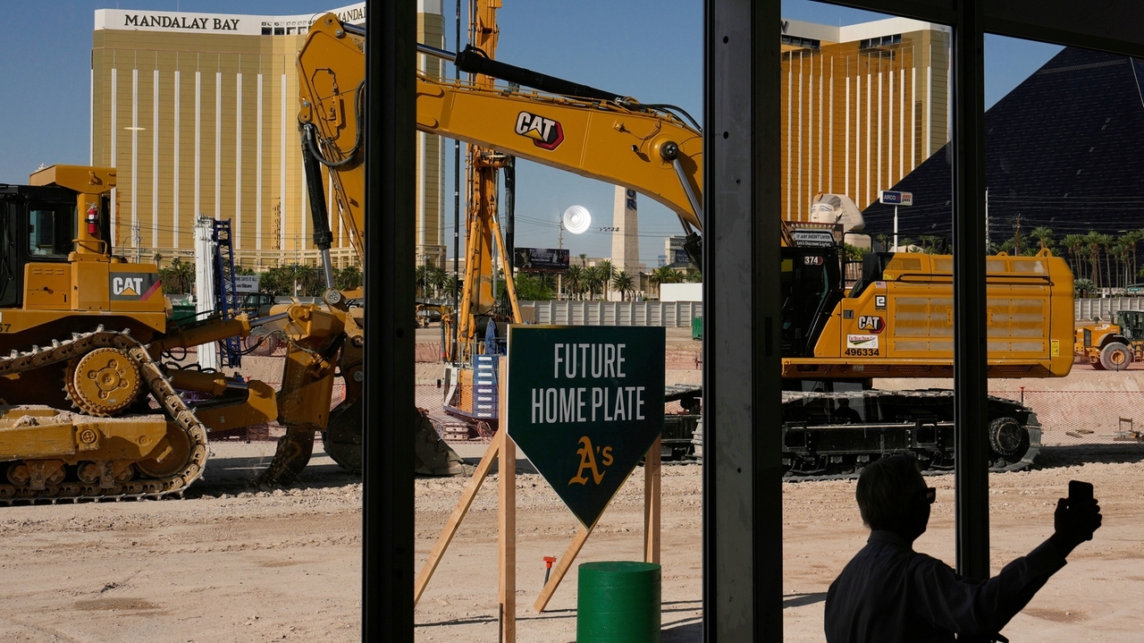 A's: Foundation work complete on Las Vegas stadium and opening still ...