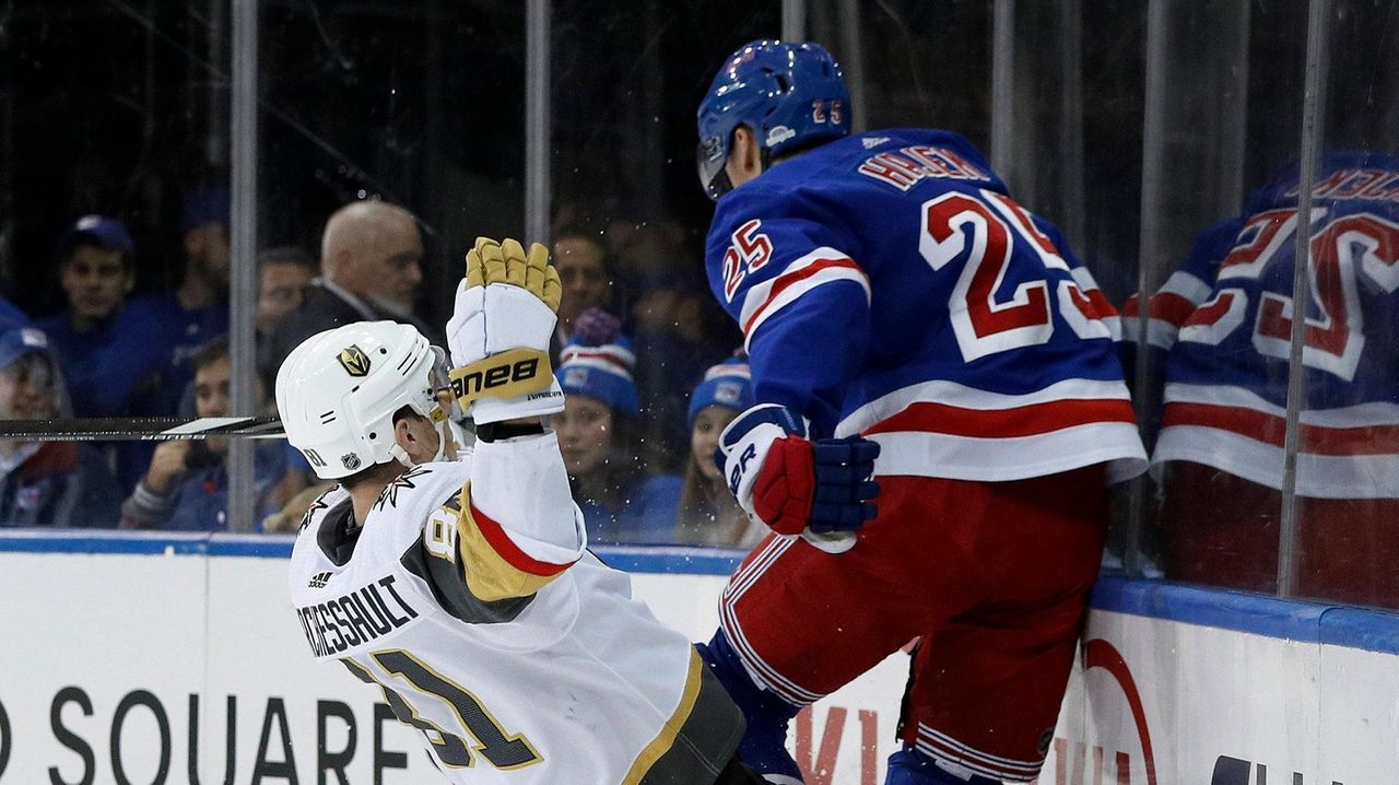 Rookie Libor Hajek returns to Rangers' lineup, replaces injured Marc ...