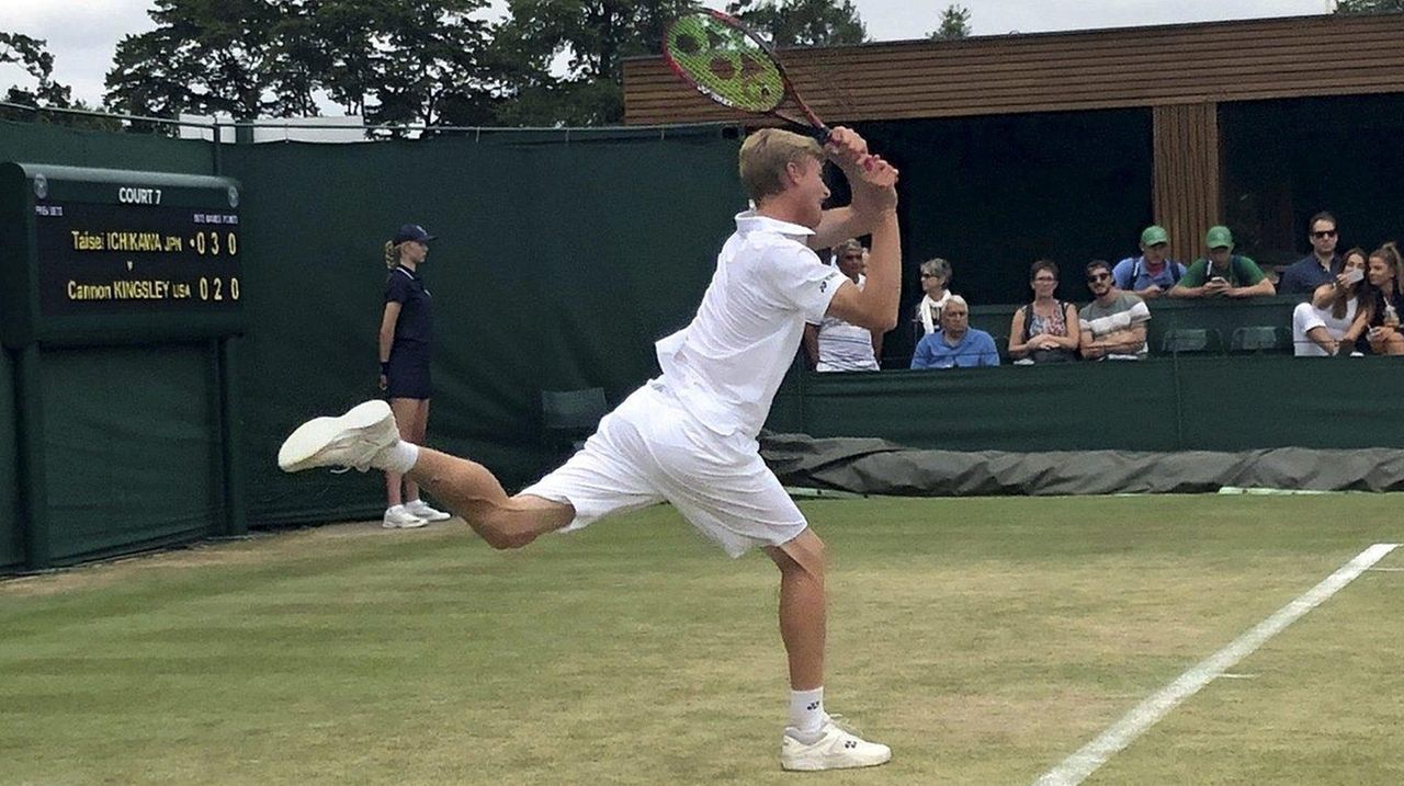 LI’s Kingsley ousted in Wimbledon juniors - Newsday