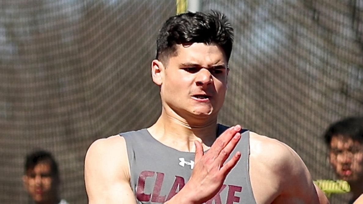 Clarke's Jake Rosenthal pushes himself to 100-meter title - Newsday