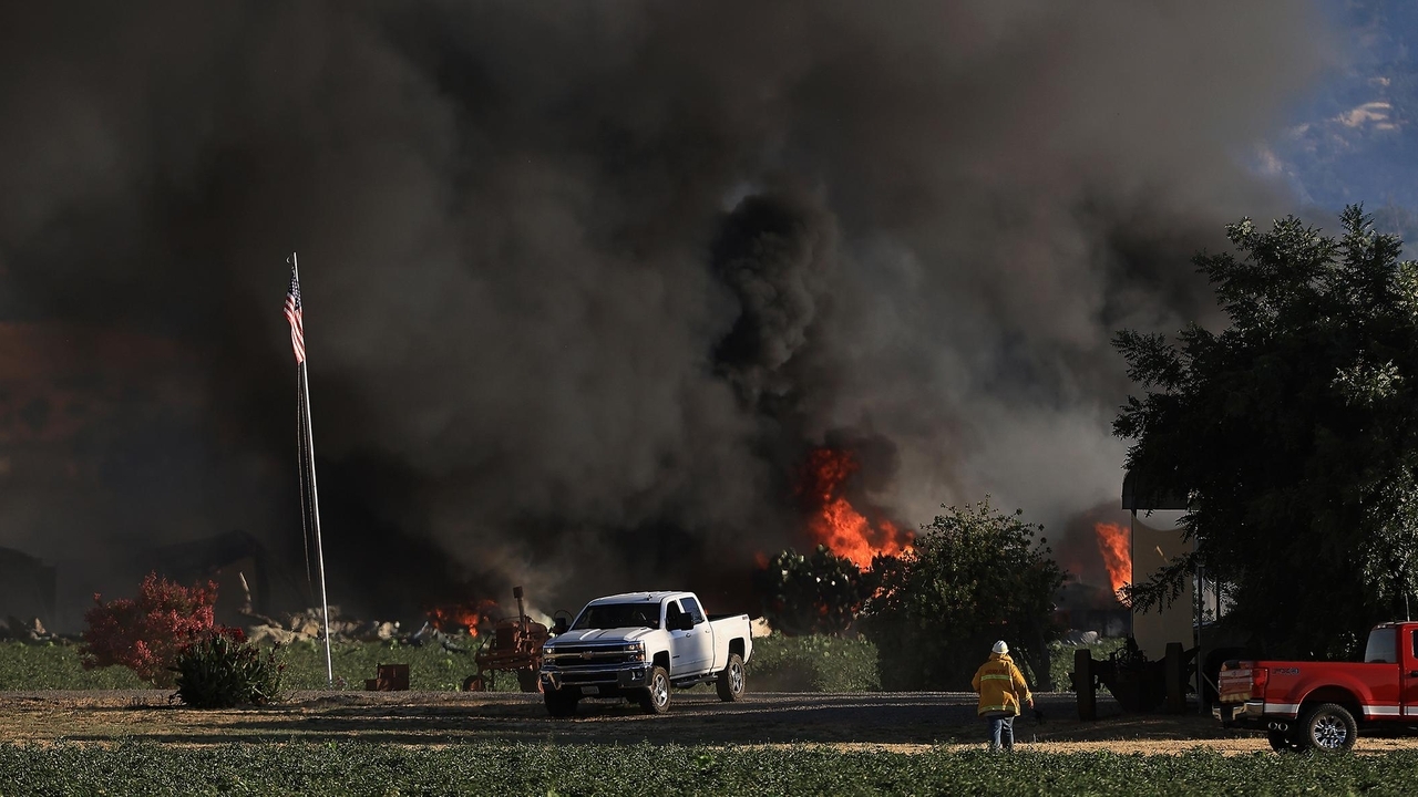 7 missing after explosion at California fireworks warehouse sets off ...
