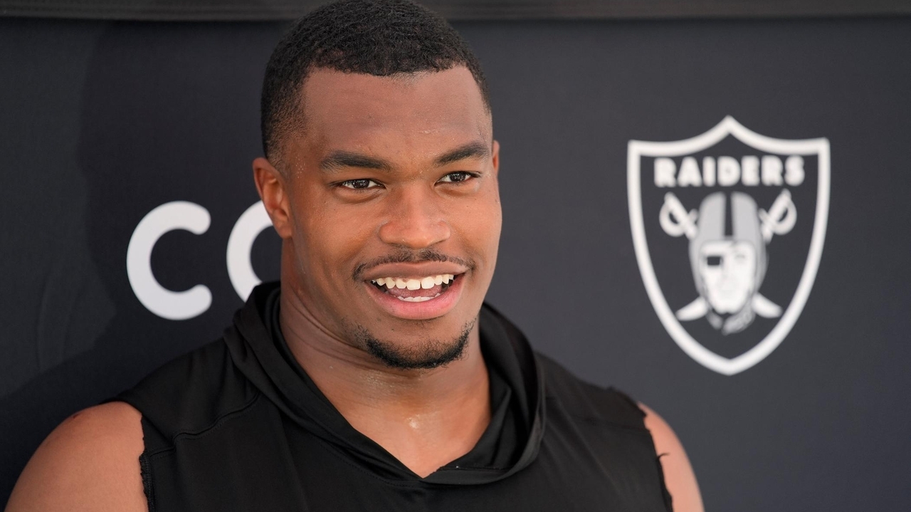2023 No. 7 pick Tyree Wilson gets 1st full offseason for the Raiders ...