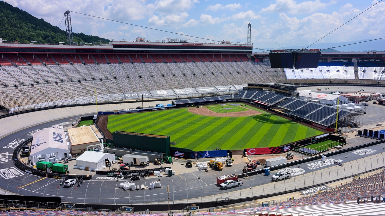 Record crowd expected at Bristol for the MLB Speedway Classic between ...