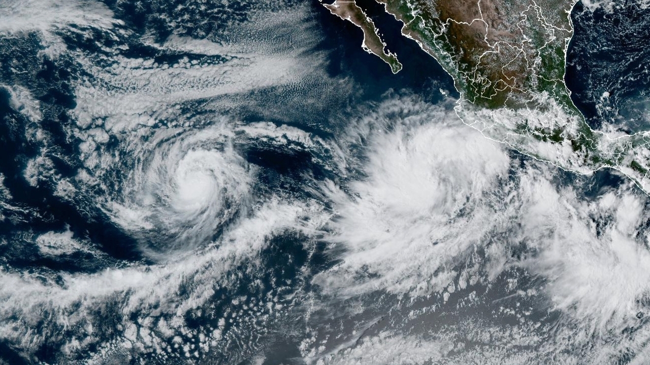 Tropical Storm Priscilla forms in the Pacific Ocean off the coast of ...