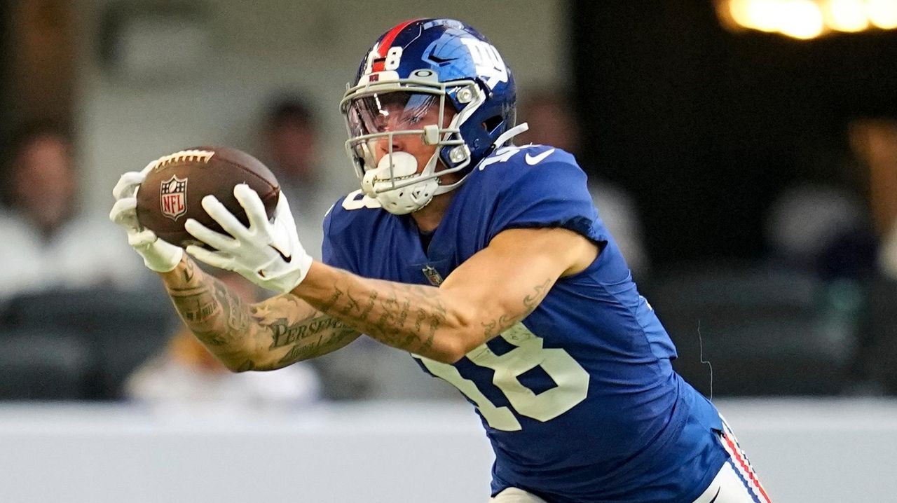 Giants' balanced receiving corps could be key in wild-card matchup vs ...