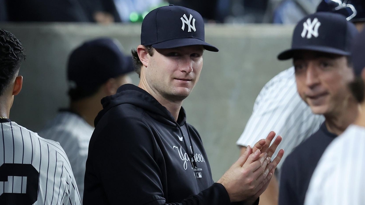 Yankees' Gerrit Cole pleased after throwing two 15-pitch innings ...
