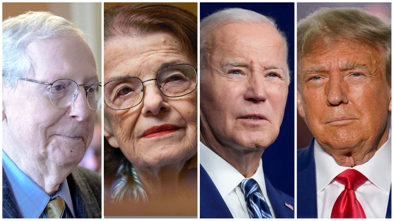 Current concerns about elderly leaders extend beyond Biden-Trump - Newsday