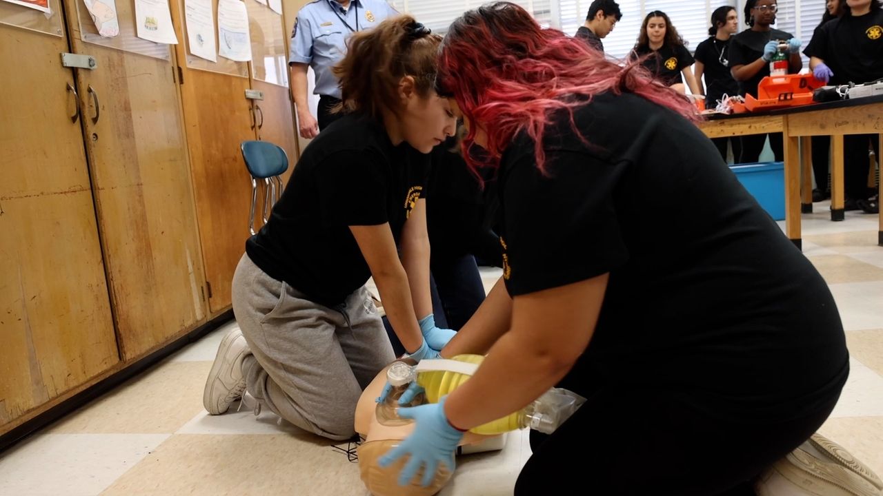 Students take life-saving classes with NYS Certified EMS instructors ...