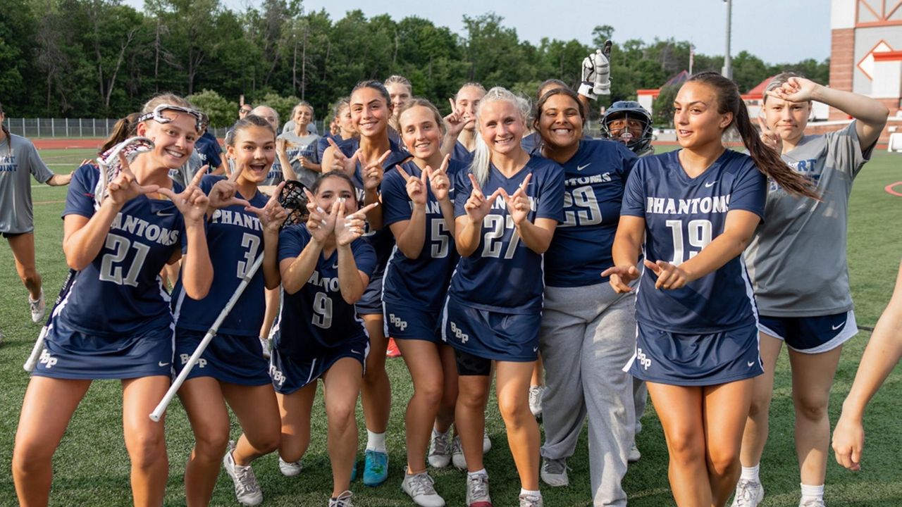Bayport-Blue Point girls lacrosse team back in state final - Newsday