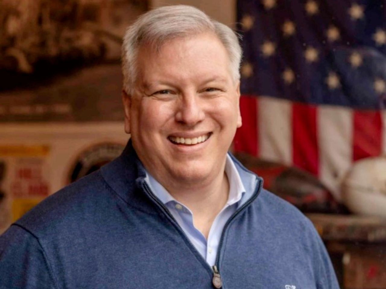 Moderate enters GOP governor race as leaders back conservative - Newsday