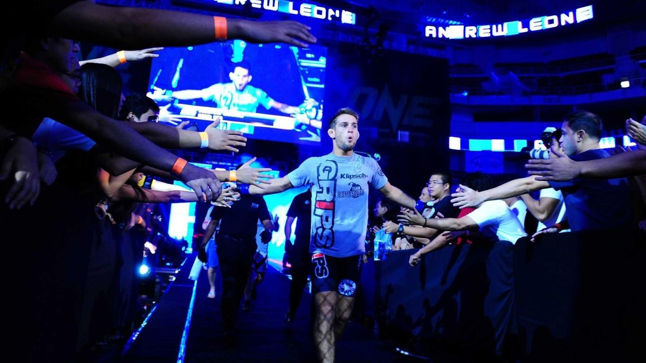 For Andrew Leone, MMA fighter, coming home is a real trip - Newsday