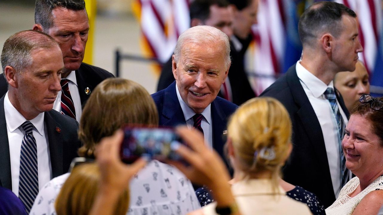Biden jokes that Republicans may impeach him because inflation is ...