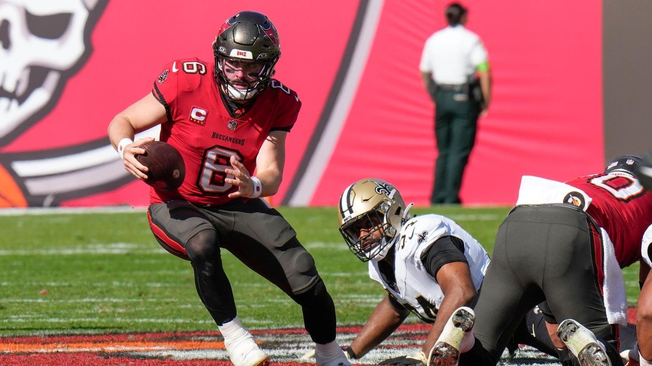 Baker Mayfield looks to lead Buccaneers to NFC South title against team that released him last ...
