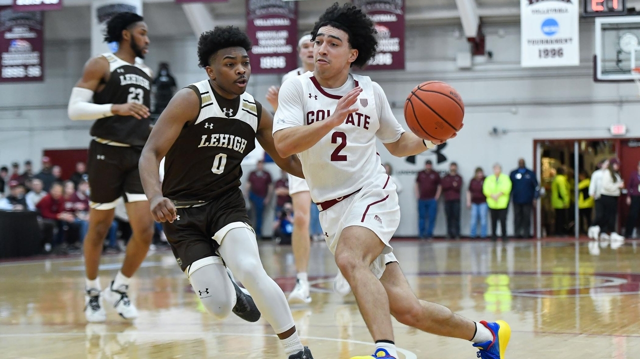 Colgate wins its fourth straight Patriot League Tournament title with ...