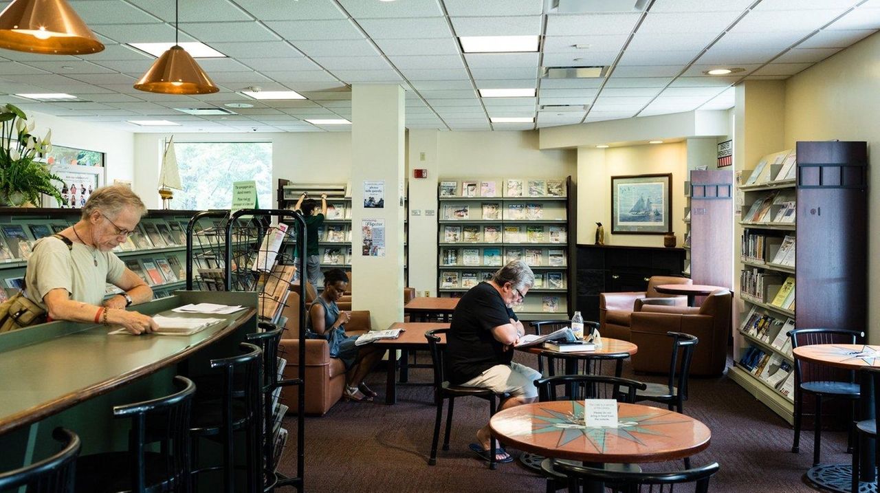 Long Island libraries evolve, and add coffee shops - Newsday
