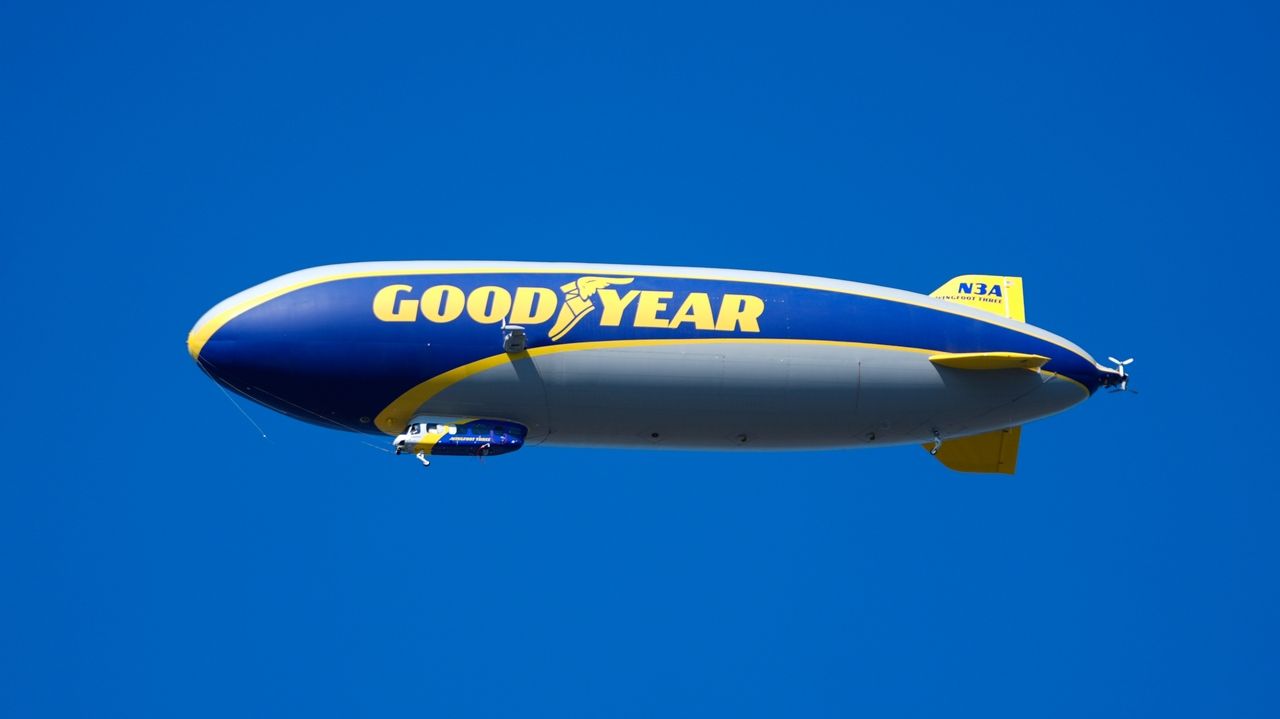 The iconic Goodyear Blimp is 100. To celebrate, a flight over Ohio ...