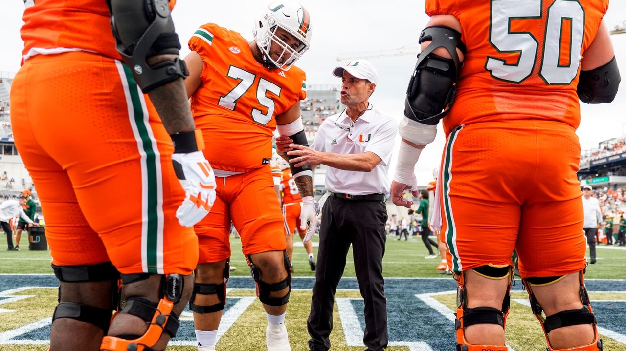 Coaching is teaching, Miami offensive line coach Alex Mirabal says. The ...