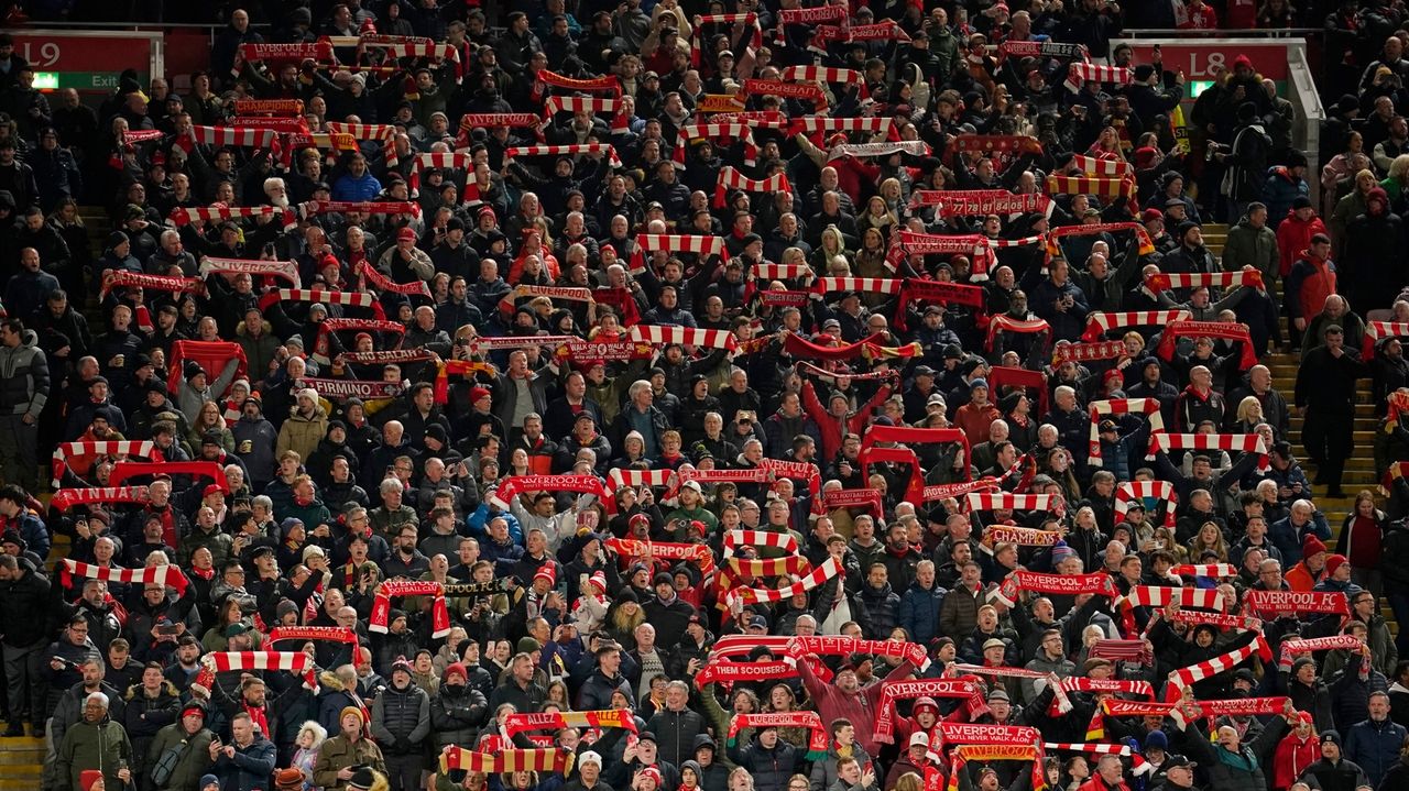 Liverpool expects attendance record for Merseyside derby at Anfield ...