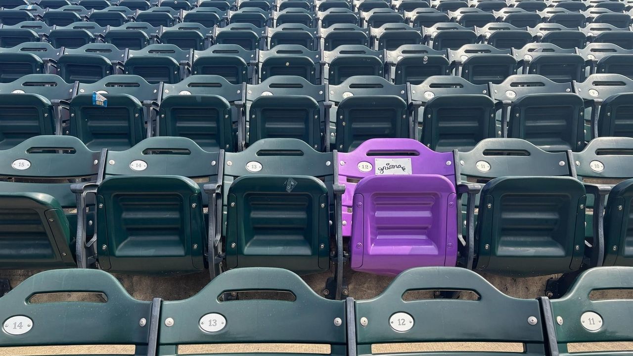 Purple Power! Mets give Grimace a seat at Citi - Newsday