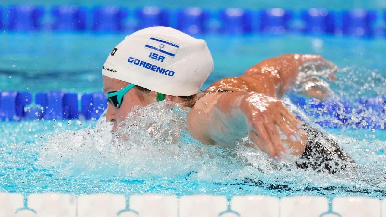 Israeli swimmer of Ukrainian parents tries to forget conflicts as she ...
