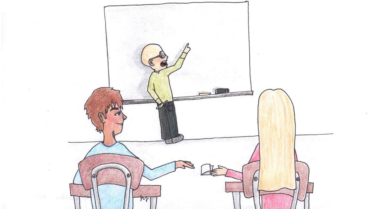 Passing notes in class: Is it worth getting caught over? - Newsday