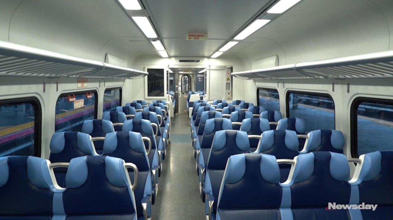 'A brighter environment' on new LIRR trains, but not everyone likes it ...