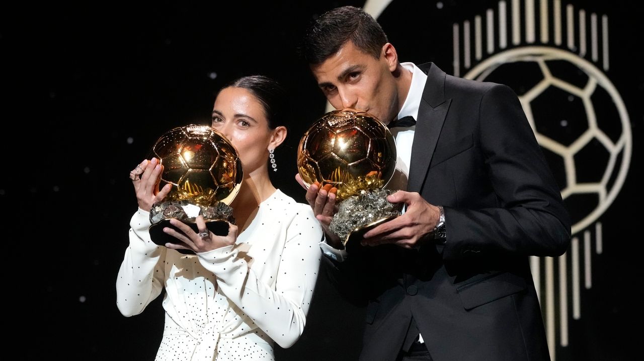 Spaniards Rodri and Bonmatí win Ballon d'Or award as Real Madrid snubs ceremony - Newsday