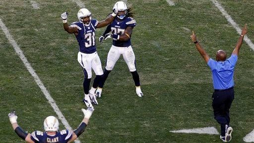 San Diego Chargers clinch final AFC playoff spot with overtime win over ...