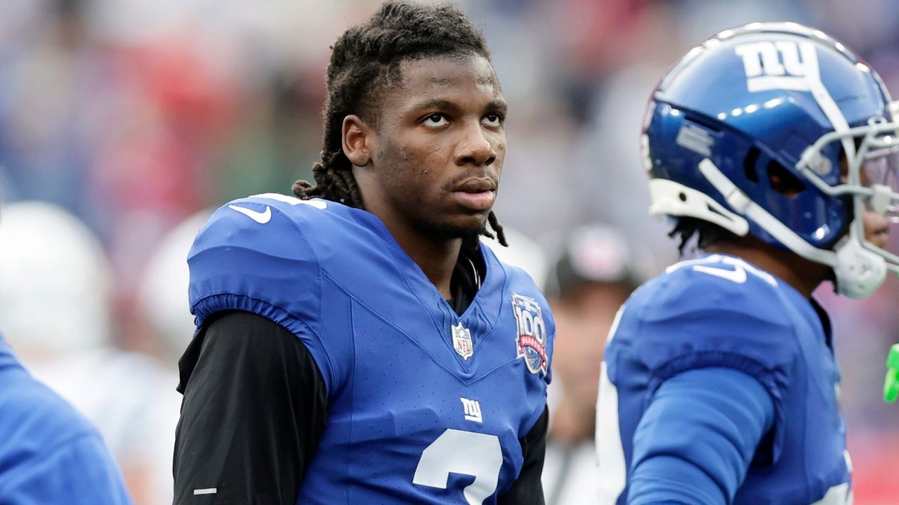 Giants CB Deonte Banks, treading water in his development, must start to swim - Newsday