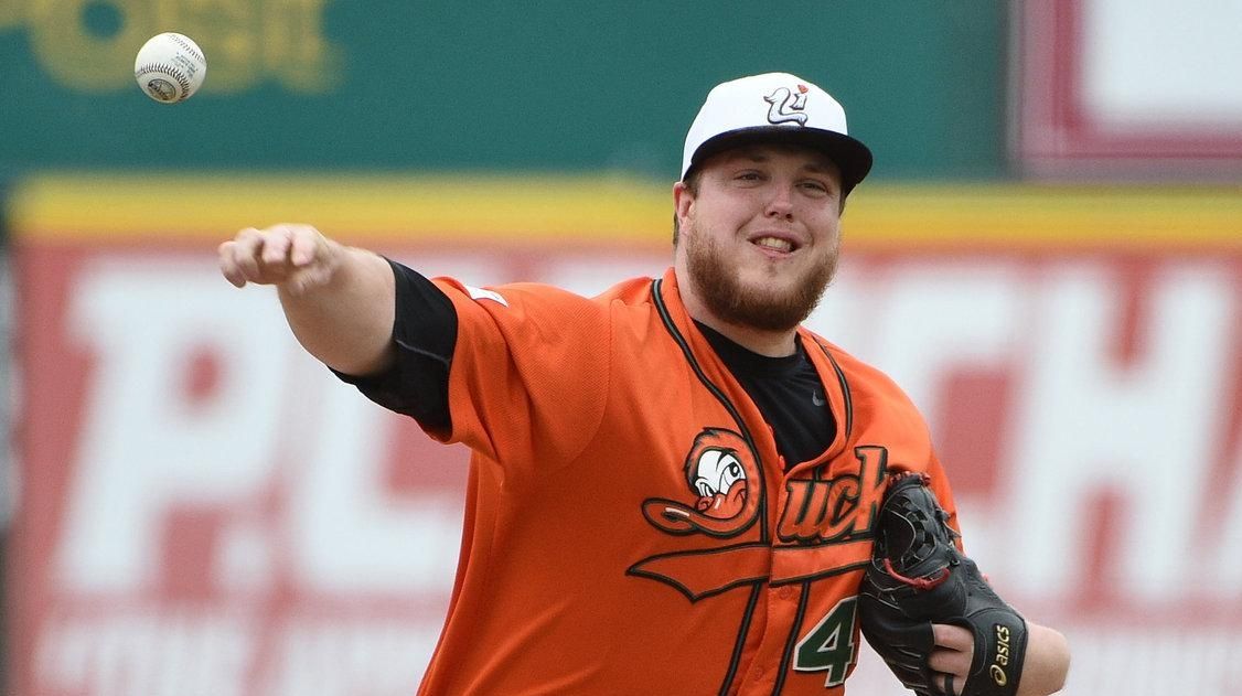 Matt Larkins goes five scoreless in Ducks’ loss - Newsday