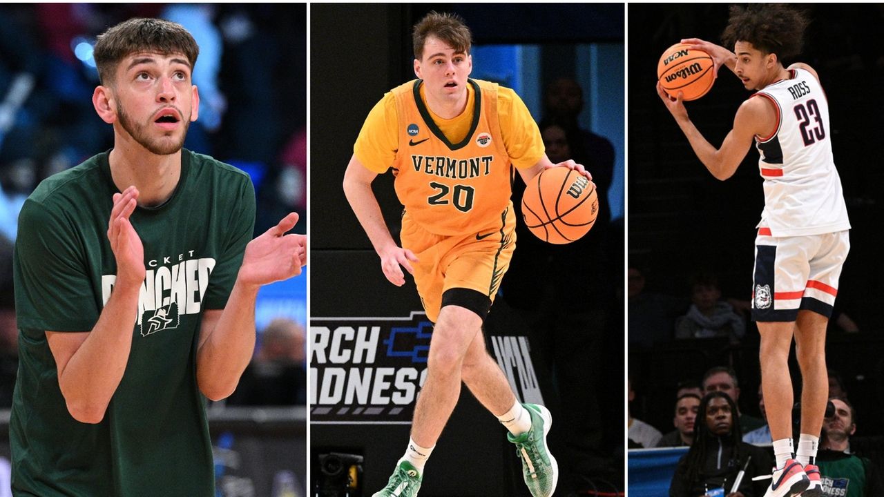 March Madness: Stetson's Finley Sheridan, Vermont's TJ Long and UConn's ...