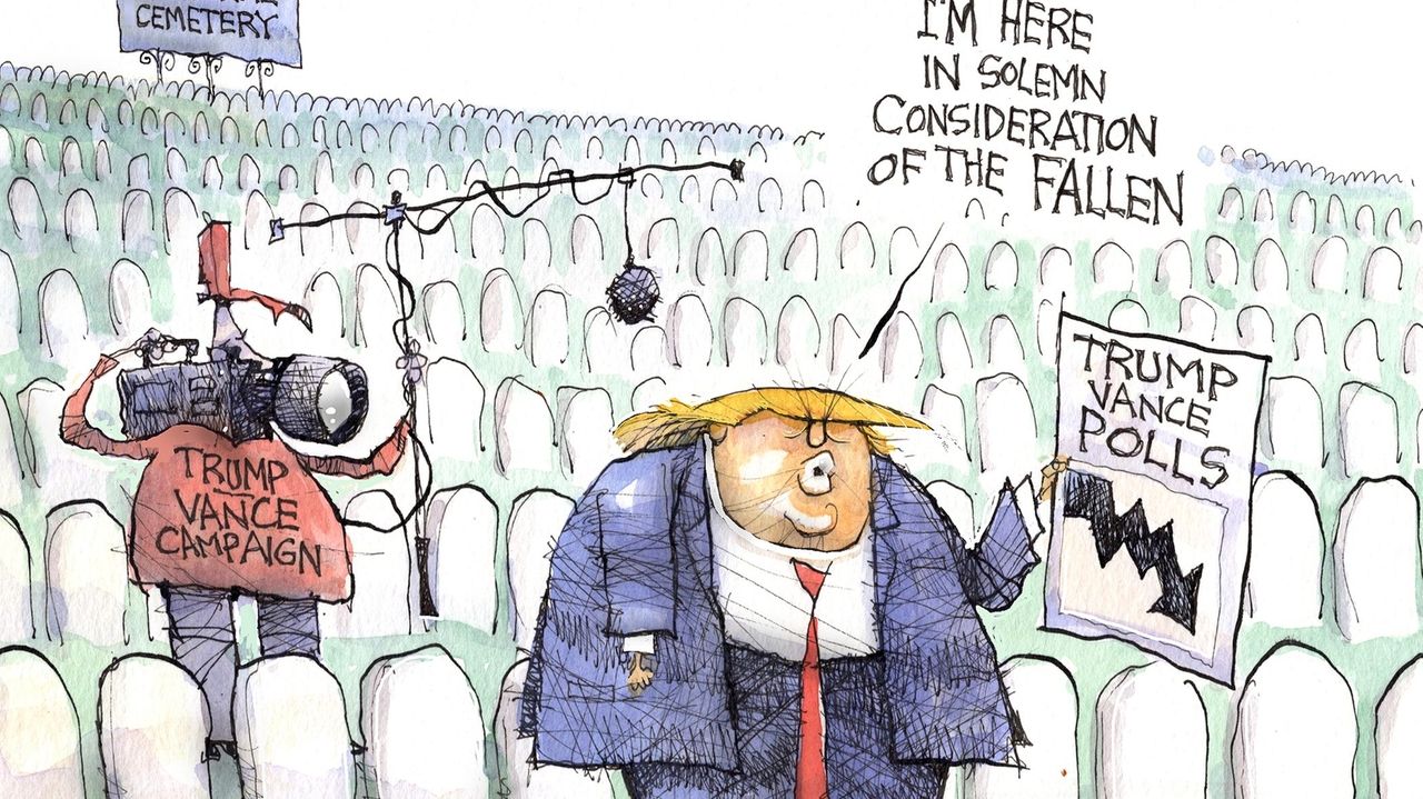 Matt Davies' August cartoons - Newsday