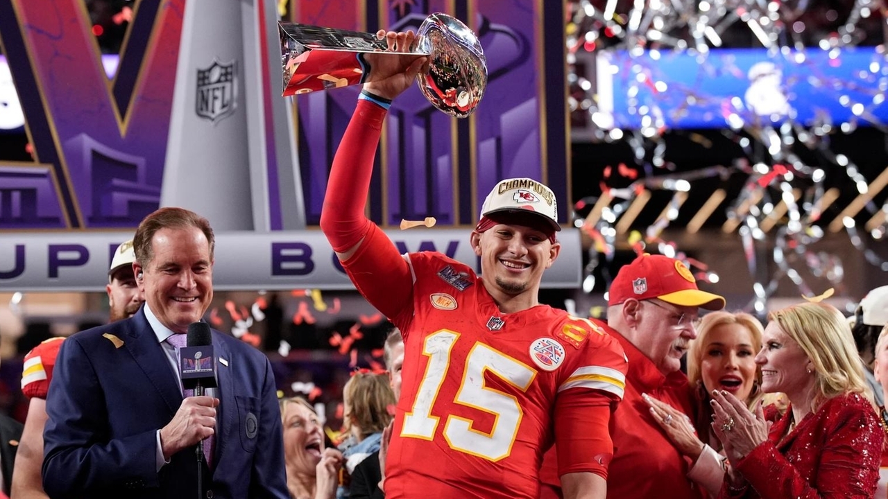 Super Bowl: Patrick Mahomes leads Kansas City on OT drive to beat 49ers ...