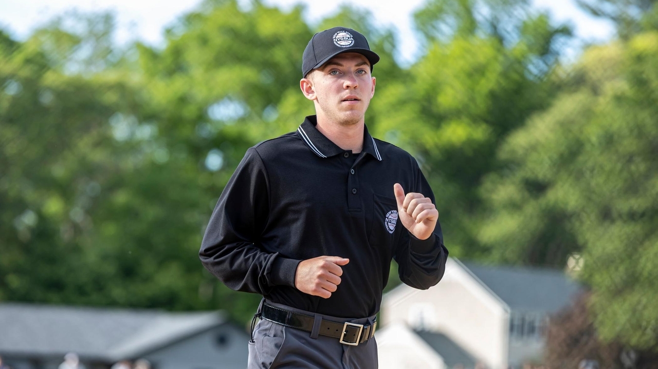 Meet a high school baseball umpire who is currently in college - Newsday