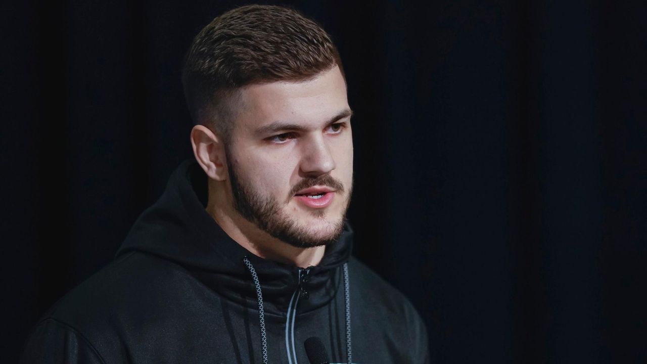 LI's Jeremy Ruckert not fazed by uncertainty of NFL Draft - Newsday