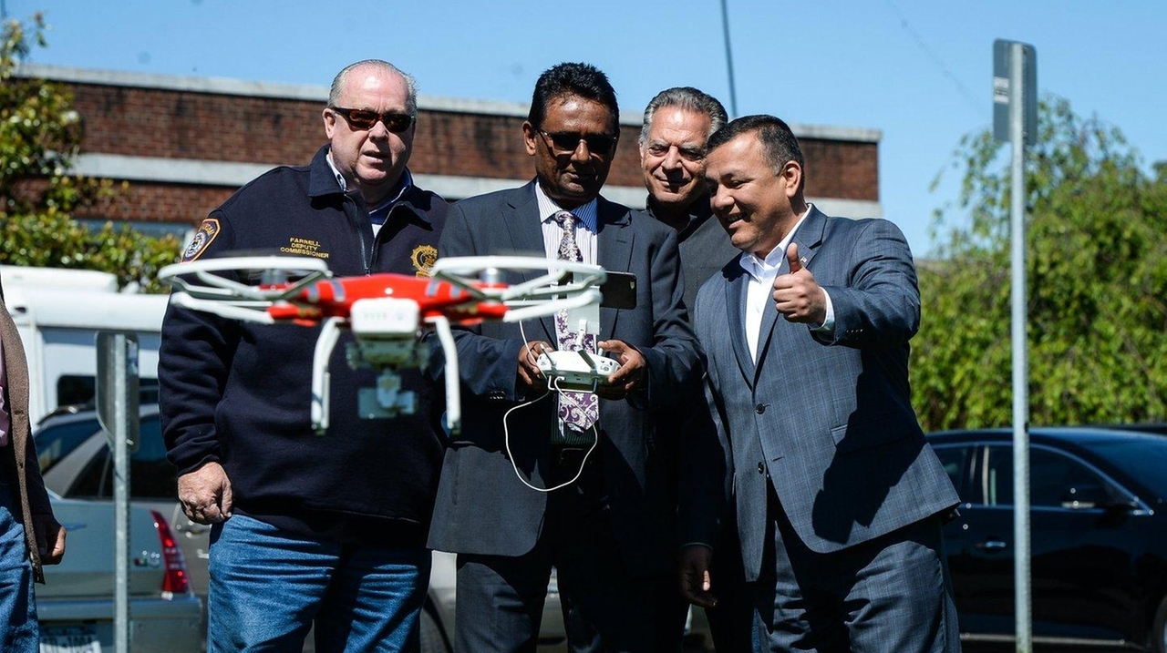 Babylon Town’s own municipal drone soars in its test run - Newsday