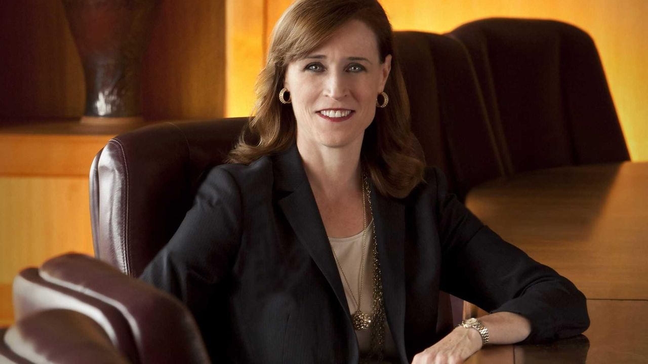 Adelphi University names Christine M. Riordan as new president - Newsday