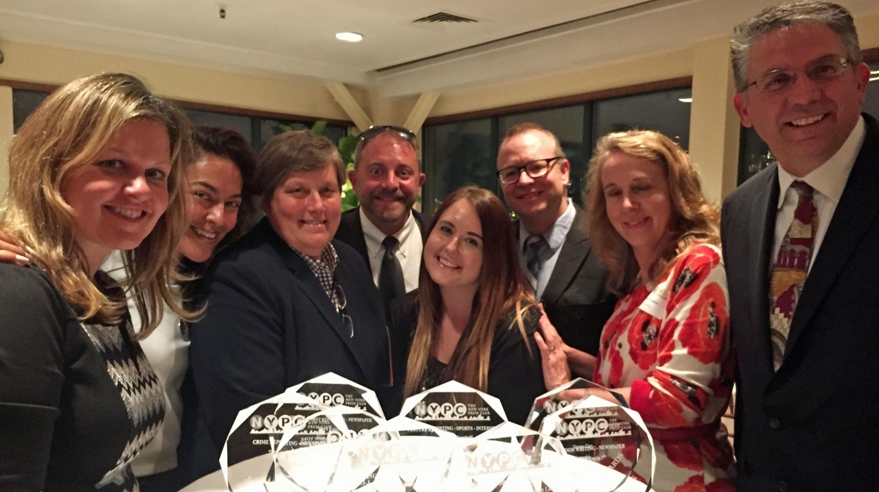 Newsday wins 8 awards, News 12 Long Island 1, from NY Press Club - Newsday