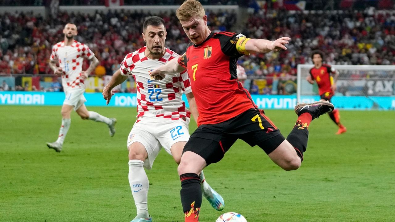 Croatia advances at World Cup as 0-0 draw eliminates Belgium - Newsday