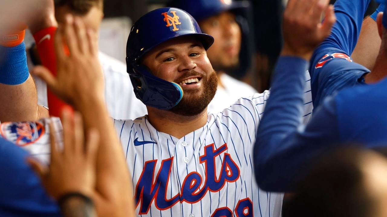 DJ Stewart continues wild hot streak in Mets' win over Rangers - Newsday