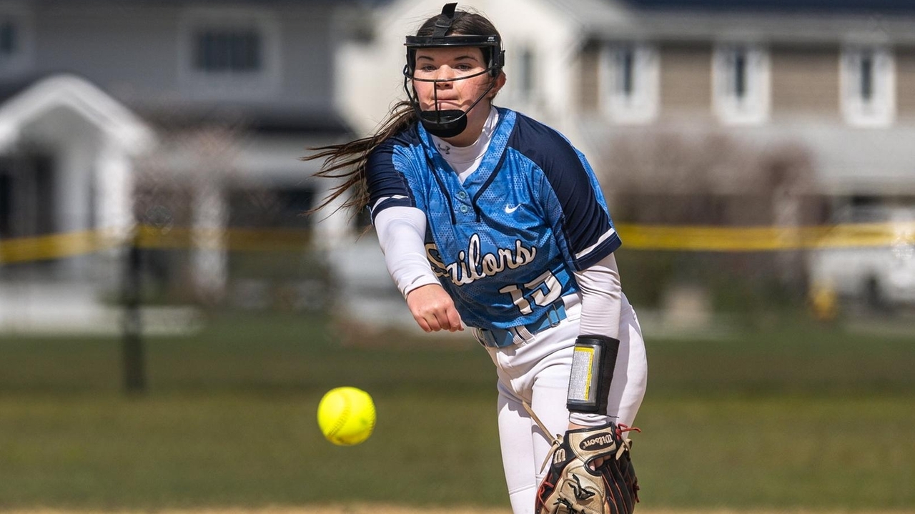 Caroline Ferchland allows no earned runs and strikes out eight for ...
